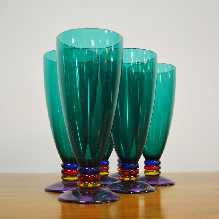 Vintage Guzzini Acrylic Tumblers, set 6 -Rent Only- MODERNON - A ...
