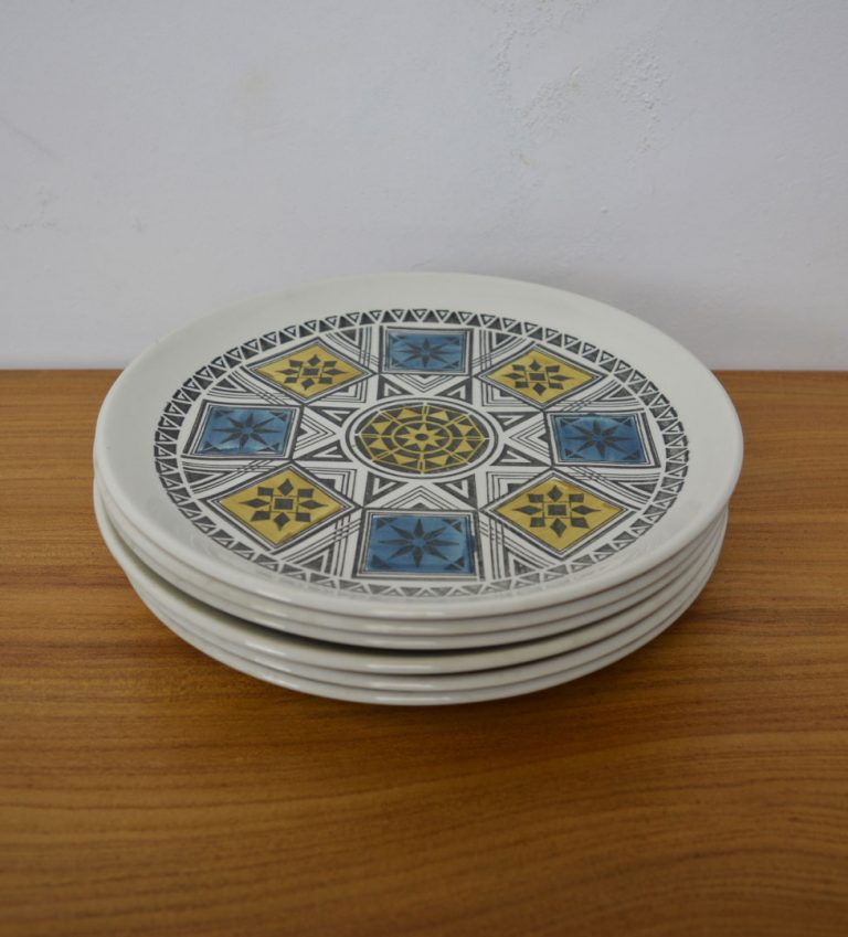Bilton's Dining Plates, 1960's -Rent Only- MODERNON - A Retrosexual ...