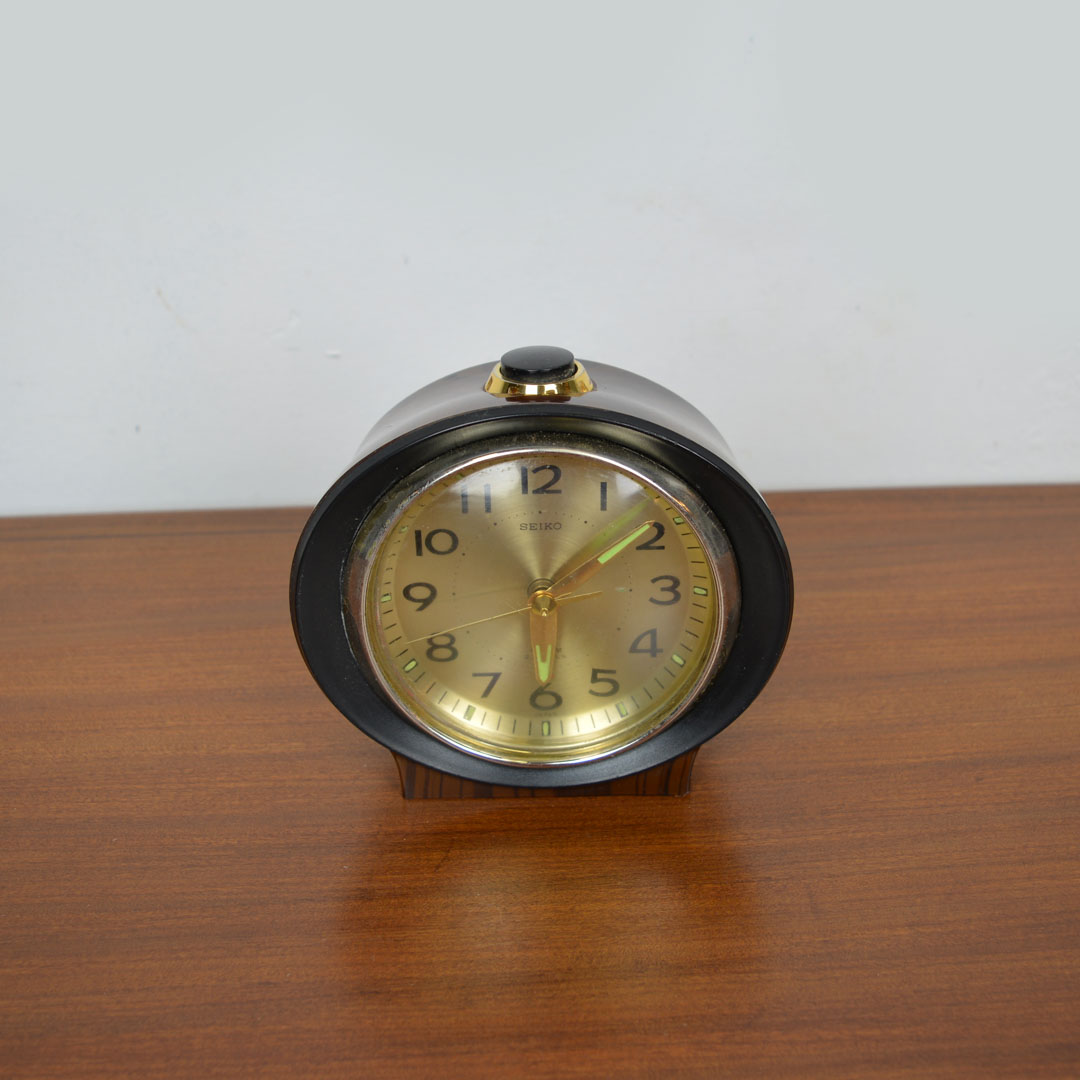60's Space age Alarm Clock, SEIKO, 2 Jewels -Rent Only- Retrosexual ...