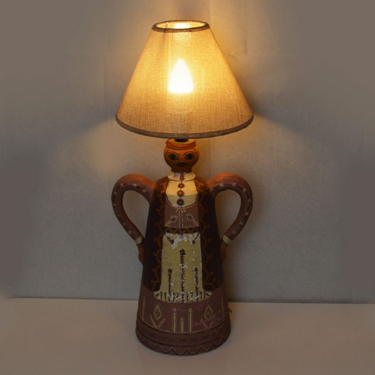 Ceramic Lady Table Lamp -Rent Only- MODERNON - A Retrosexual Movement