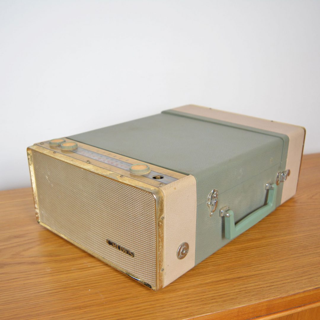 Crown Portable Turntable Record Player, 1960's -Rent Only- MODERNON - A ...