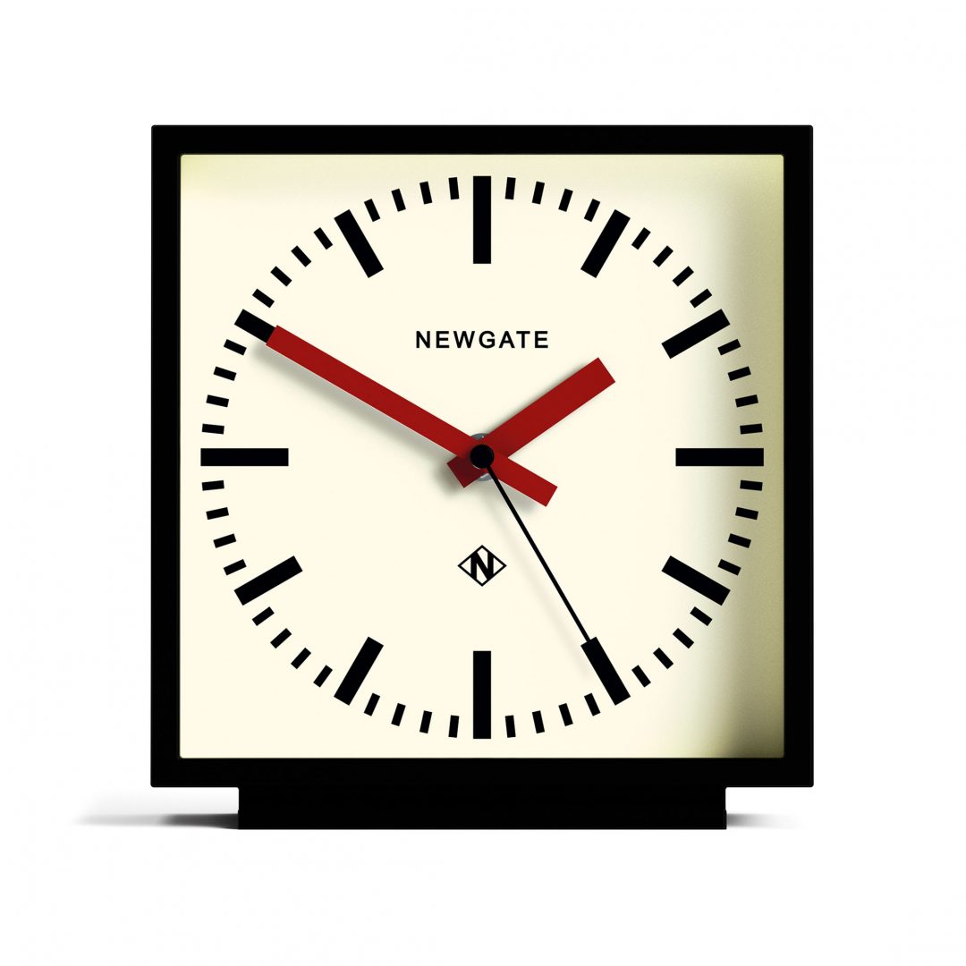 Mantel Clock –Red Hands - MODERNON - A Retrosexual Movement