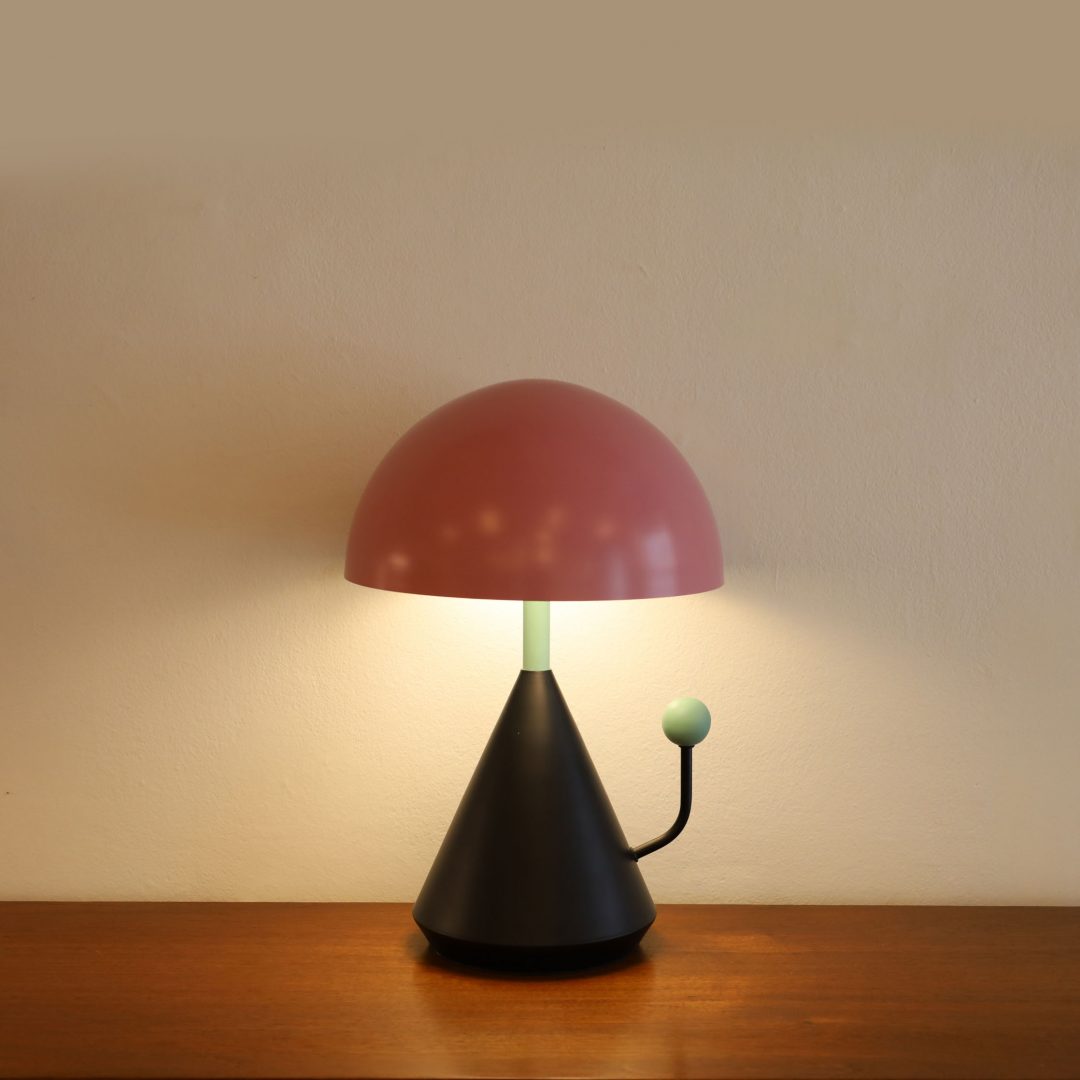 Post Modern Petrol Dot Table Lamp - MODERNON - A Retrosexual Movement