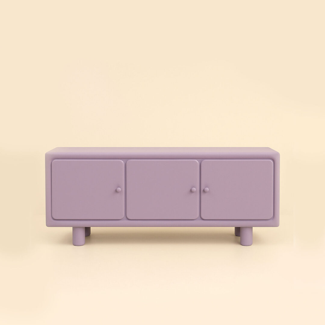 Volume Lilac Sideboard - MODERNON - A Retrosexual Movement